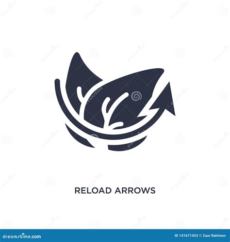Reload Arrows Circle Arrow Connect Or Recycle Digital Icons Connection Restart Symbols