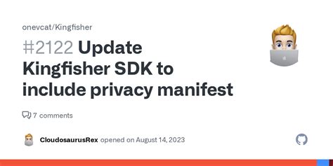 Update Kingfisher Sdk To Include Privacy Manifest · Issue 2122