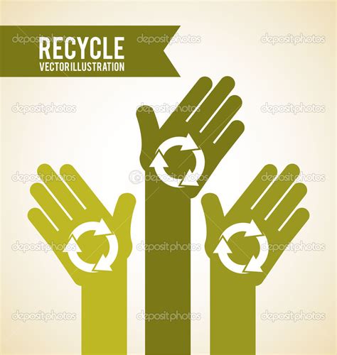 Recycle Design Stock Vector Image By ©yupiramos 42572515