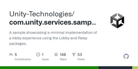 Unity Services Samples Game Lobby README Md At Main Unity