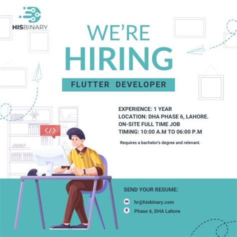 Ahmer Hassan On Linkedin Hiring Flutter Developer