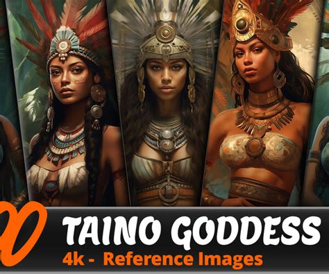 Artstation Taino Goddess Vol 01 4k Reference Image Artworks
