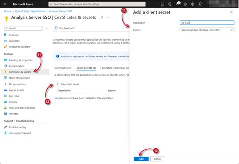 Azure Portal Configuration Application Registration Open IT Online Documentation