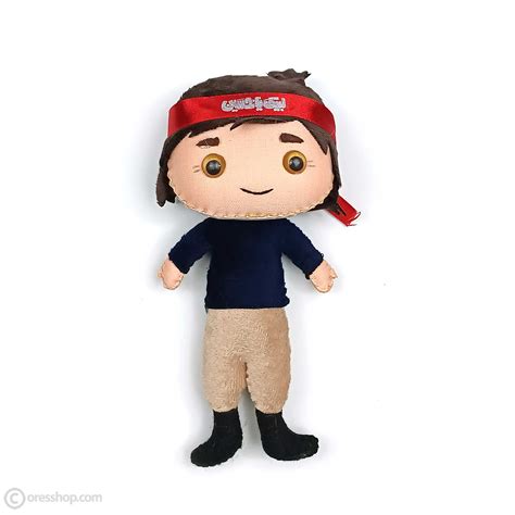 عروسک محسن عروسک نمدی پسر با سربند فروشگاه کودک اُرِس