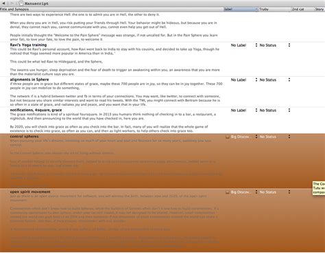 Sorting Labels In Outline View Not Working Scrivener For Macos