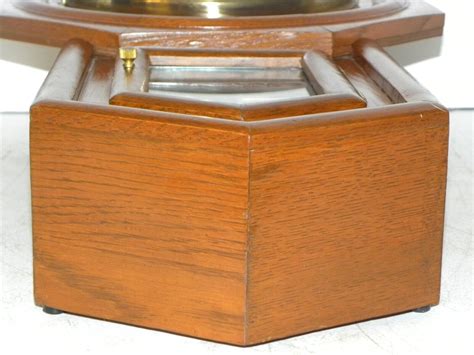 D And A Wind Up Pendulum Wall Clock Oak Wood Case With Key Very Nice Ready To Hang 4612944496