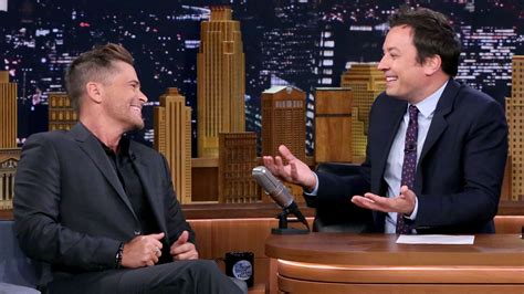 Watch The Tonight Show Starring Jimmy Fallon Interview Rob Lowes The