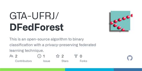 Github Gta Ufrjdfedforest This Is An Open Source Algorithm To Binary Classification With A