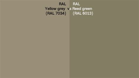 Ral Yellow Grey Vs Reed Green Side By Side Comparison