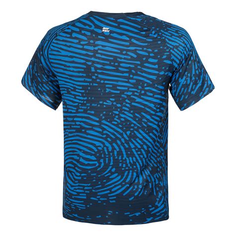 Bidi Badu Fingerprint Round Neck T Shirt Herren Dunkelblau Weiß Online Kaufen Tennis Point At