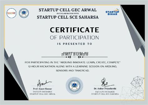 Amit Kumar On Linkedin Hackathon Arduino Innovation Startupbihar