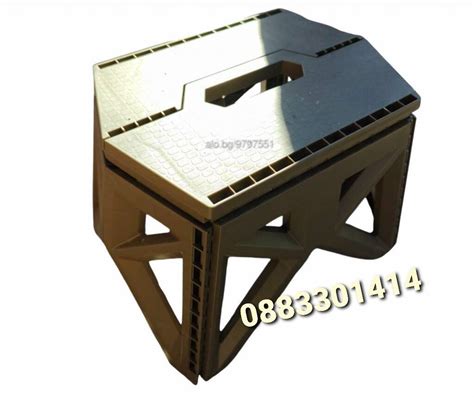 Сгъваема табуретка Преносим стол Друга мебел Мебели за дома и офиса София Преносима сг