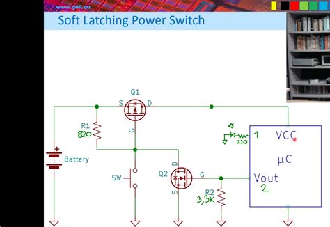Mosfet Strange Behavior With Soft Latching Power Circuit LED