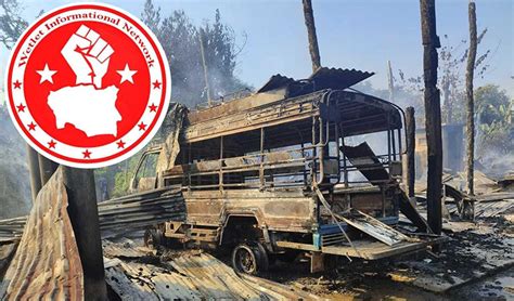 မတ္တရာ ဥဒိန်ရွာကို စစ်တပ်ကမီးရှို့၊ နေအိမ် ၄၉ လုံး ဆုံးရှုံး