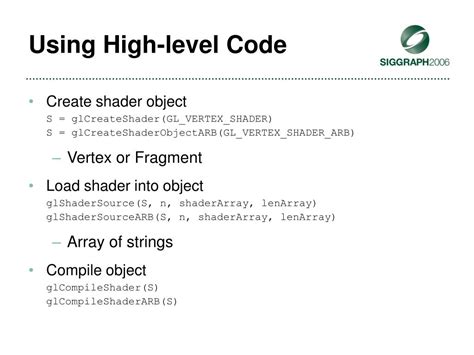 Ppt Gpu Shading And Rendering Opengl Shading Language Powerpoint