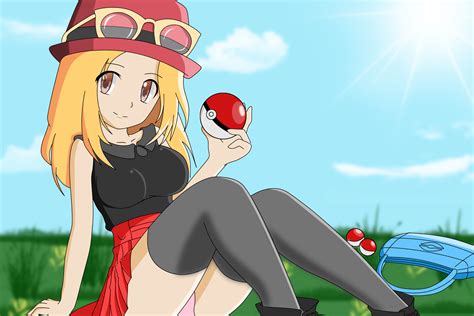 Pokemon X Y Serena By Gnoumj117 On Deviantart