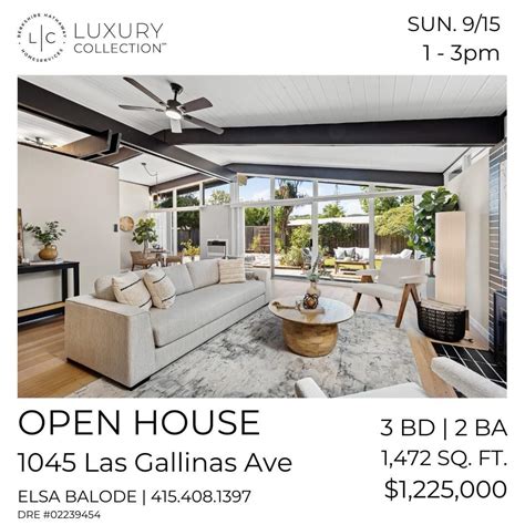 Beautiful San Rafael Home Open Sunday Hosted By Elsa Balode Katie W