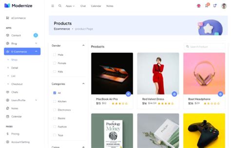 Modernize Bootstrap Admin Aspnet Core Mvc Landing Page