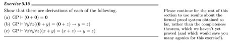 Solved Show That There Are Derivations Of Each Of The