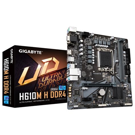 H610m H Ddr4 Rev 1 0 Especificação Placas Mãe Gigabyte Brazil