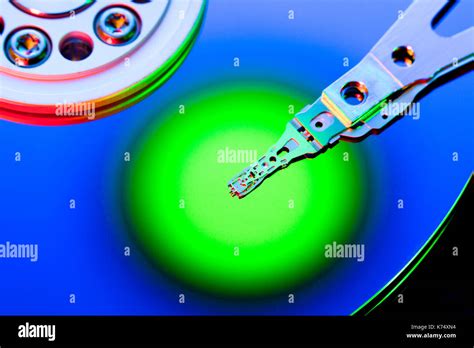 Hard Disk Drive Platter And Read Write Head Hdd Readwrite Head