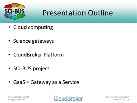 Science Gateways And Clouds Dr Wibke Sudholt Cloud