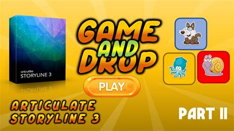 Cara Membuat Game Drag And Drop Di Articulate Storyline Part Ii Youtube