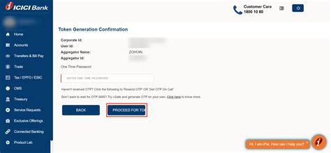 Generate Icici Bank Token Faq Zoho Books