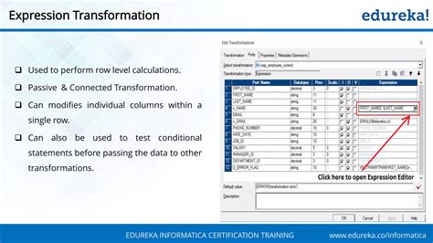 Informatica Transformations With Examples Informatica Tutorial