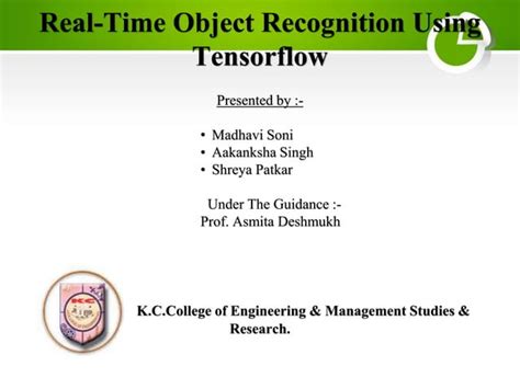 Object Recognition Ppt