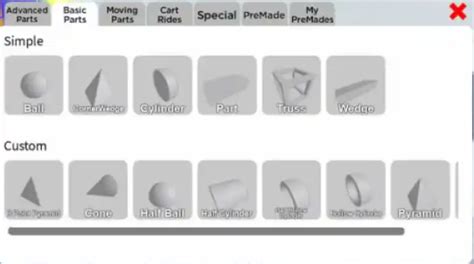 Basic Parts Roblox Obby Creator Wiki Fandom