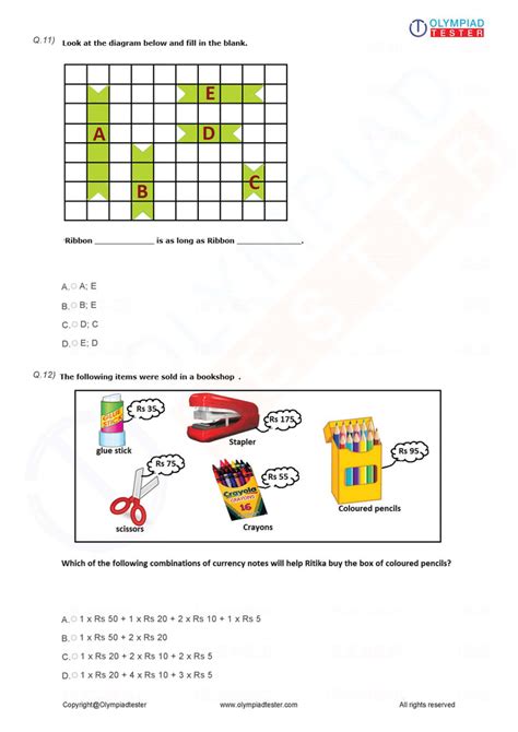 Cbse Maths Hots Worksheets For Class 1 Free Olympiad Tester