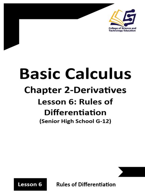 module lesson 6 pdf trigonometric functions derivative