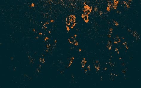 그런지 텍스처 효과 거친 질감의 디스트레스드 오버레이 추상 빈티지 흑백 검은색 배경에 격리된 주황색 그래픽 디자인 요소 배너 전단지 포스터 등에 대한 하프톤 스타일 개념