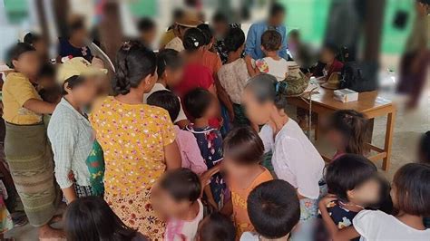 ကနီမြို့နယ်ရှိ ကျေးရွာ ၇ ရွာမှ ကလေးငယ်များကို သံချဆေး တိုက်ကျွေး Khit Thit Media