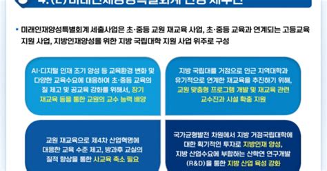 교부금 개편안 나온 날 국회 예산정책처는 미래인재특별회계 제안