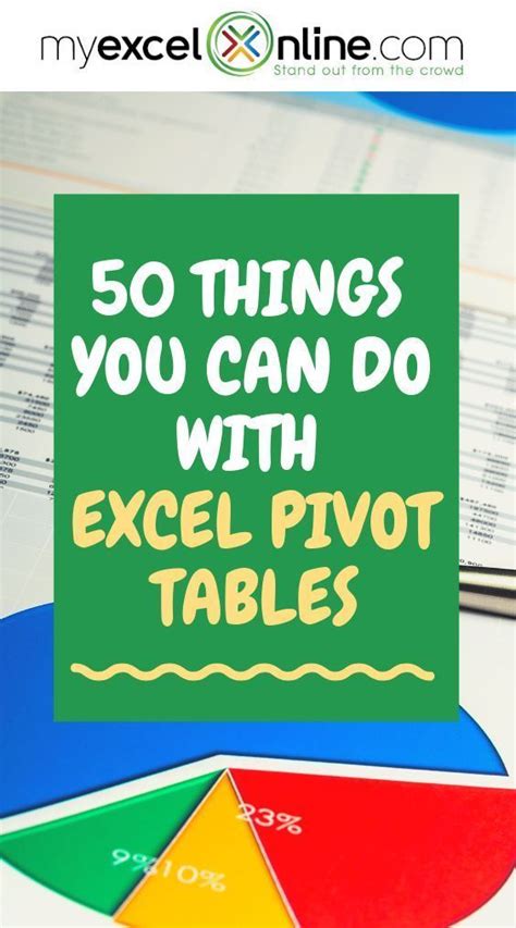 These Are The 50 Things You Can Do With Excel Pivot Table That Will Make You An Excel Pro Wit