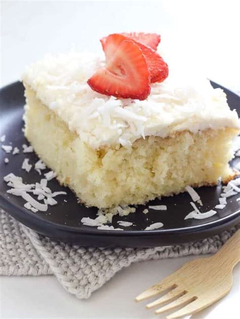 Easy Coconut Cake Recipe Story Belle Of The Kitchen