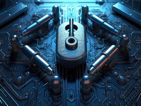 Premium Ai Image 3d Illustration Of Cyber Security Design Data