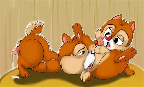 Rule 34 Anal Anal Sex Anus Chip Chip N Dale Rescue Rangers Chipmunk Cocampplus Dale Disney