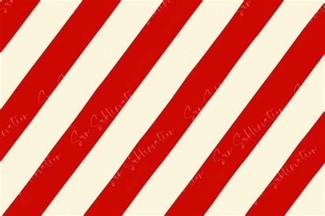 Red And White Diagonal Stripes Pattern Graphic By Sun Sublimation