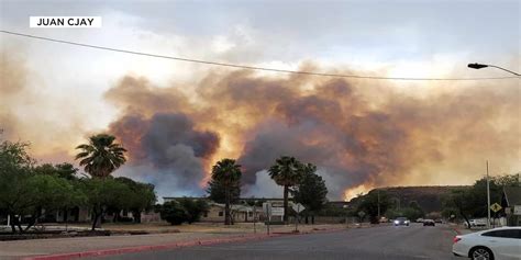 Watch Fire Grows To Over 2100 Acres In Eastern Arizona Arson Suspected