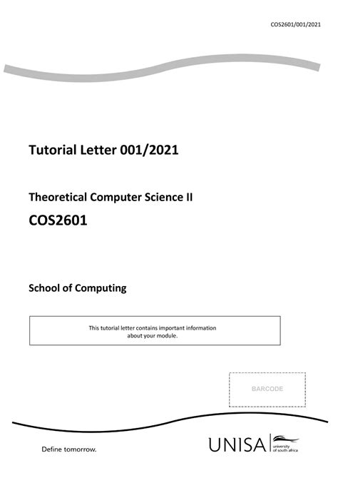 tutorial letter 2 tutorial letter 0 01 202 1 theoretical computer