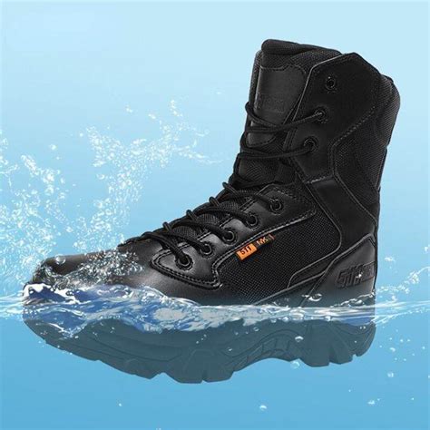 High Quality Military Leather Combat Boots For Men Combat Bot Infantry