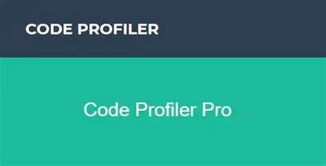 Free Download Code Profiler Pro Wordpress Performance Profiling Made