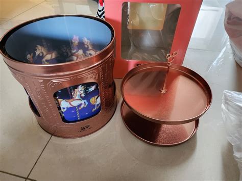 Crystal Jade Mickey Mouse Musical Carousel Mooncake Everything Else On Carousell