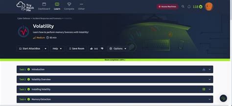 volatility soc tryhackme soc level 1 ethicalhacking cybersecurity… ahmed hussein