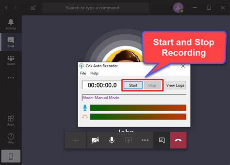 How To Record Microsoft Teams Call Or Meeting With Audio
