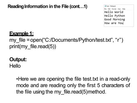 03 01 File Handling Pythonpptx