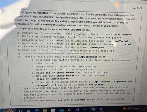 Solved Have The User Input Test Grades Until User Enters A